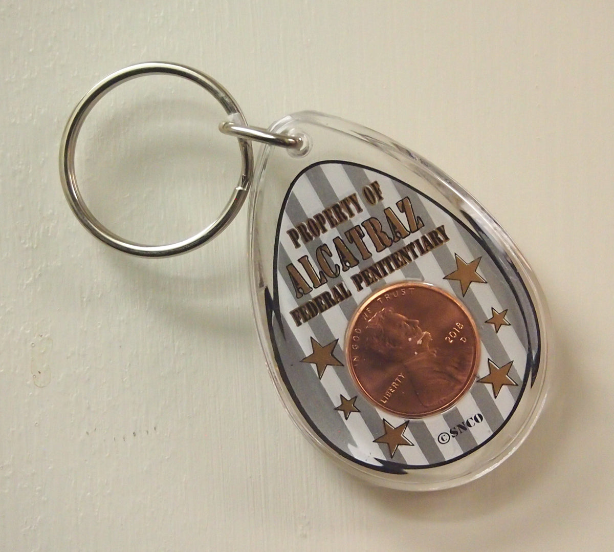 Alcatraz Lucite Keychain – Alcatraz Gift Shop